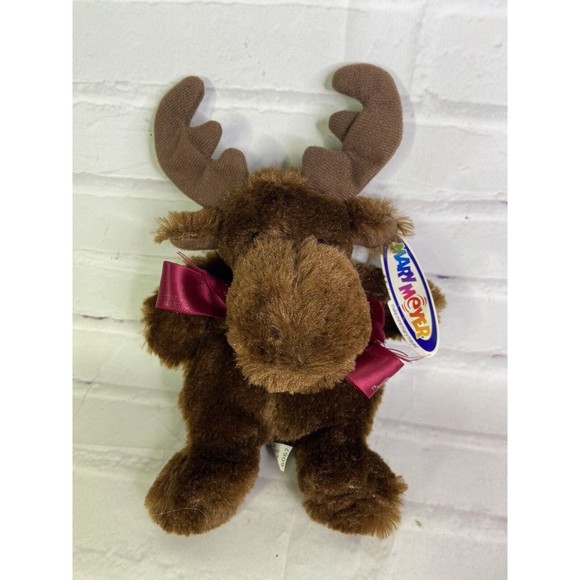 Mary Meyer | Toys | Mary Meyer Merle Moose Plush With Bow Stuffed ...